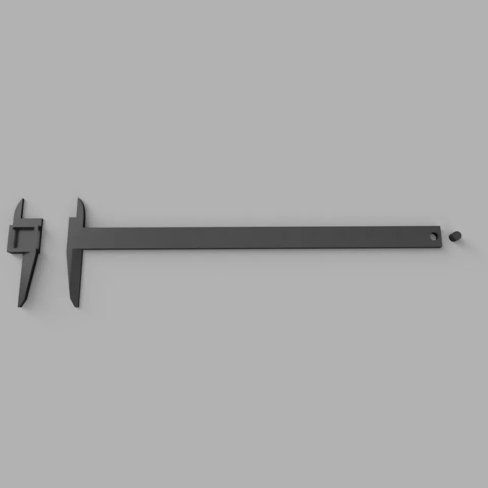 caliper 25 cm and 250mm by Sufos8 | Download free STL model ...