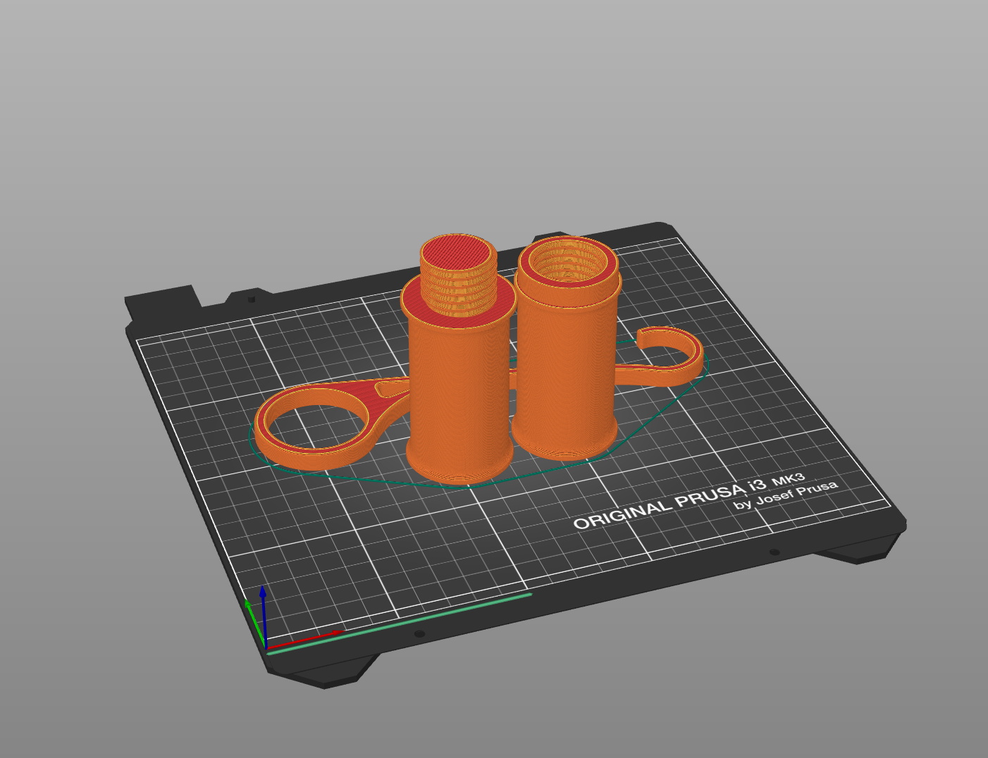 Dual Spool Hanger by mocha loaf | Download free STL model | Printables.com