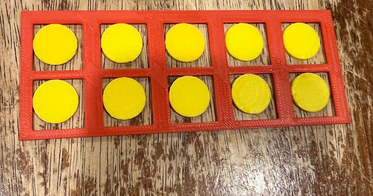 Ten Frame and Counters by HOUNDY1234 | Download free STL model ...