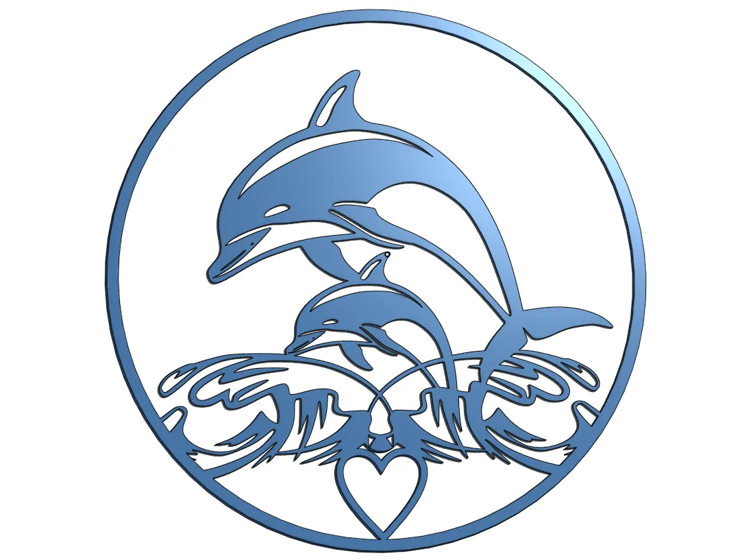 Dolphin Wave by Hi_Im_Dave | Download free STL model | Printables.com