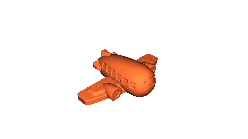 Plane Toy by D3D | Download free STL model | Printables.com