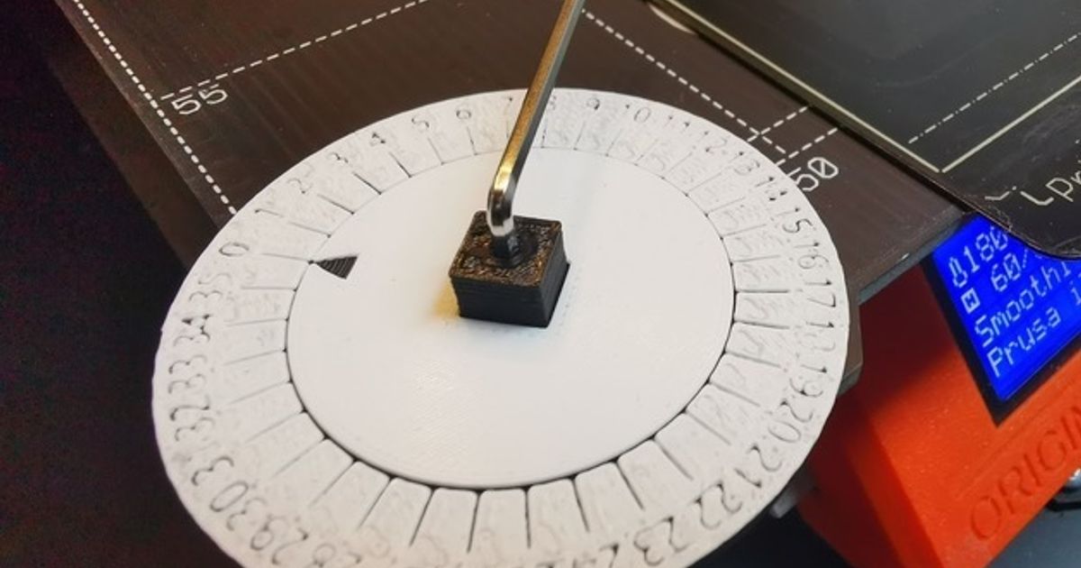 Prusa Leveling Guide Angle Finder by jonnieZG | Download free STL model ...