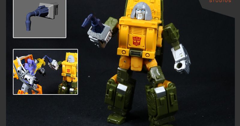 Blowtorch for Transformers Studio Series 86 Brawn by Funbie Studios ...