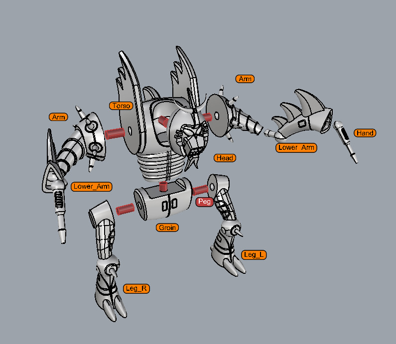 Transformers Quintesson Executioner by Funbie Studios | Printables Store