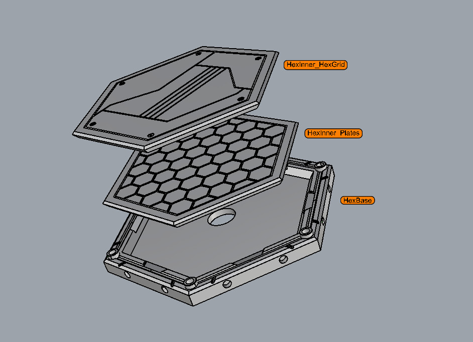 [CyberBase System] Hex Tile by Funbie Studios | Printables Store
