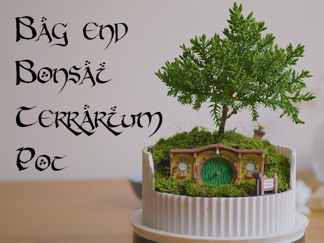 Lord of the Rings - Hobbiton Bonsai Terrarium Pot by Jinto Creates ...