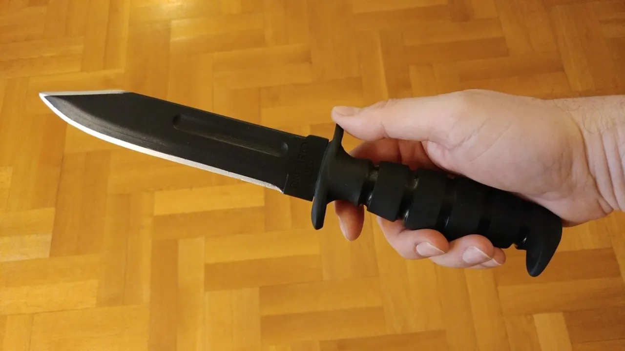 Ontario SP1 Combat Knife, OKC 8679 by jonnieZG | Download free STL ...