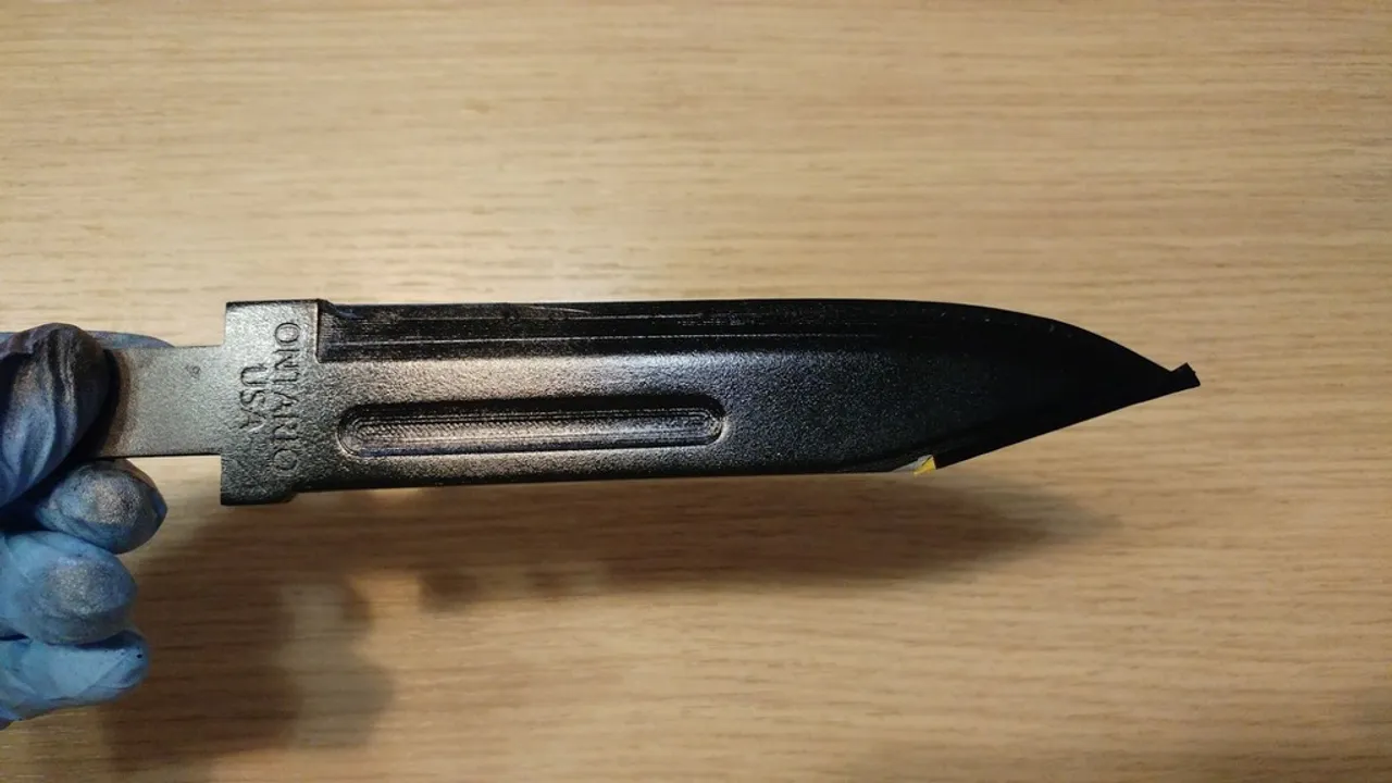 Ontario SP1 Combat Knife, OKC 8679 by jonnieZG | Download free STL ...