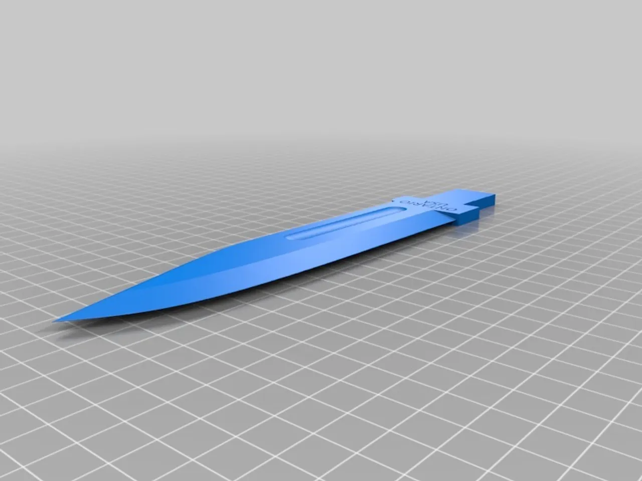 Ontario SP1 Combat Knife, OKC 8679 by jonnieZG | Download free STL ...