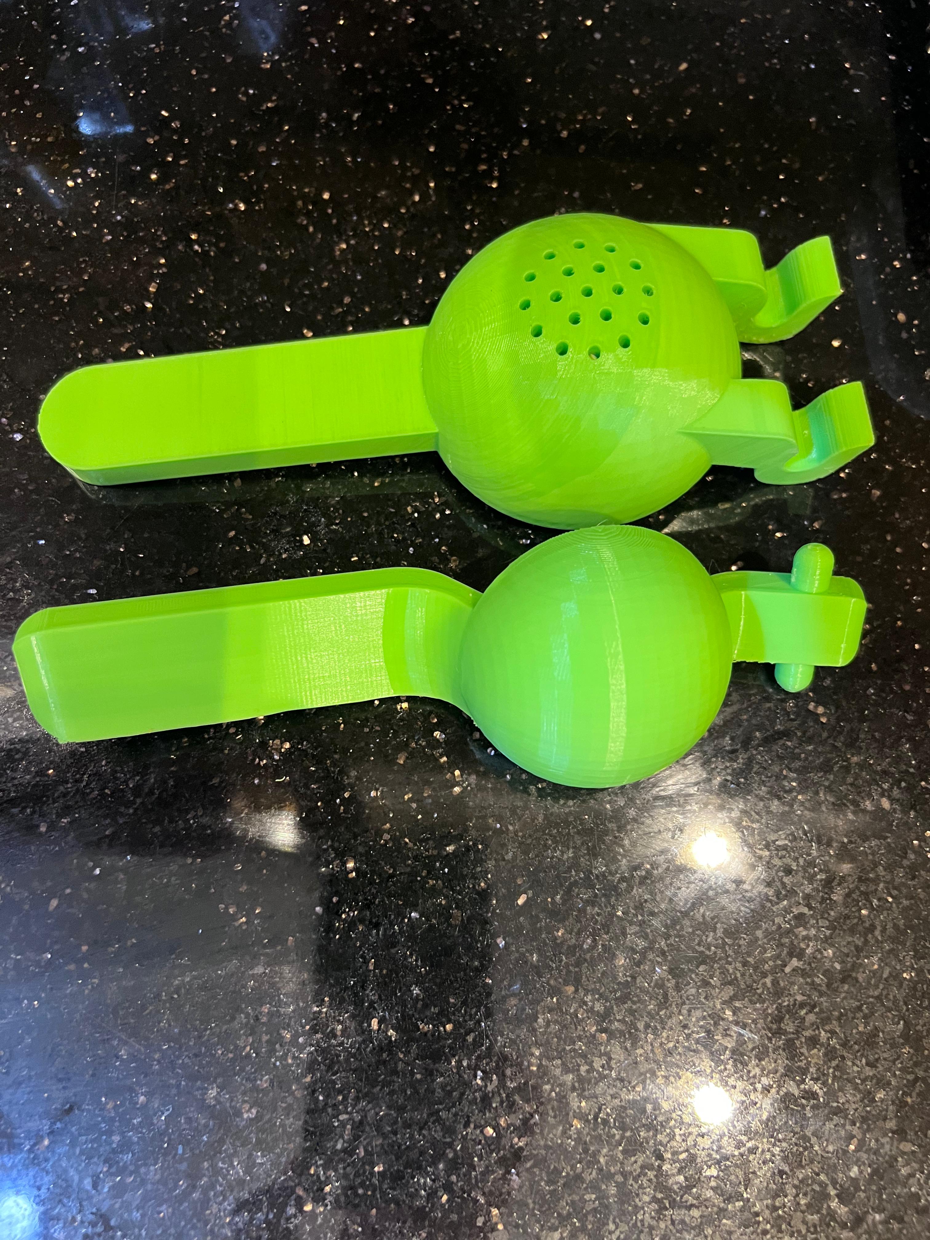 Lemon squeezer by 3D Mass Production | Download free STL model ...