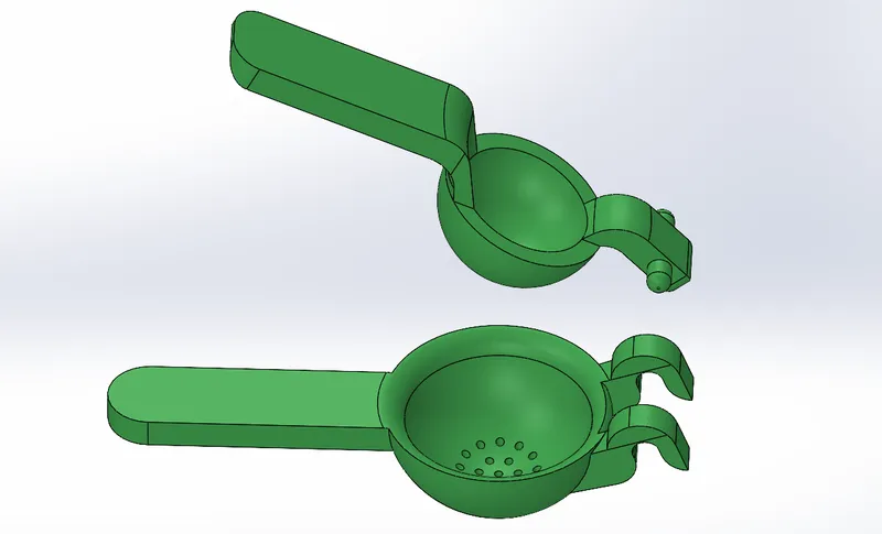 Lemon squeezer by 3D Mass Production | Download free STL model ...