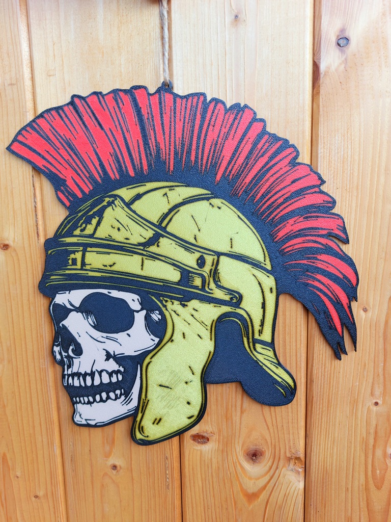 Halloween scary Roman soldier window decoration by kutnohormac ...