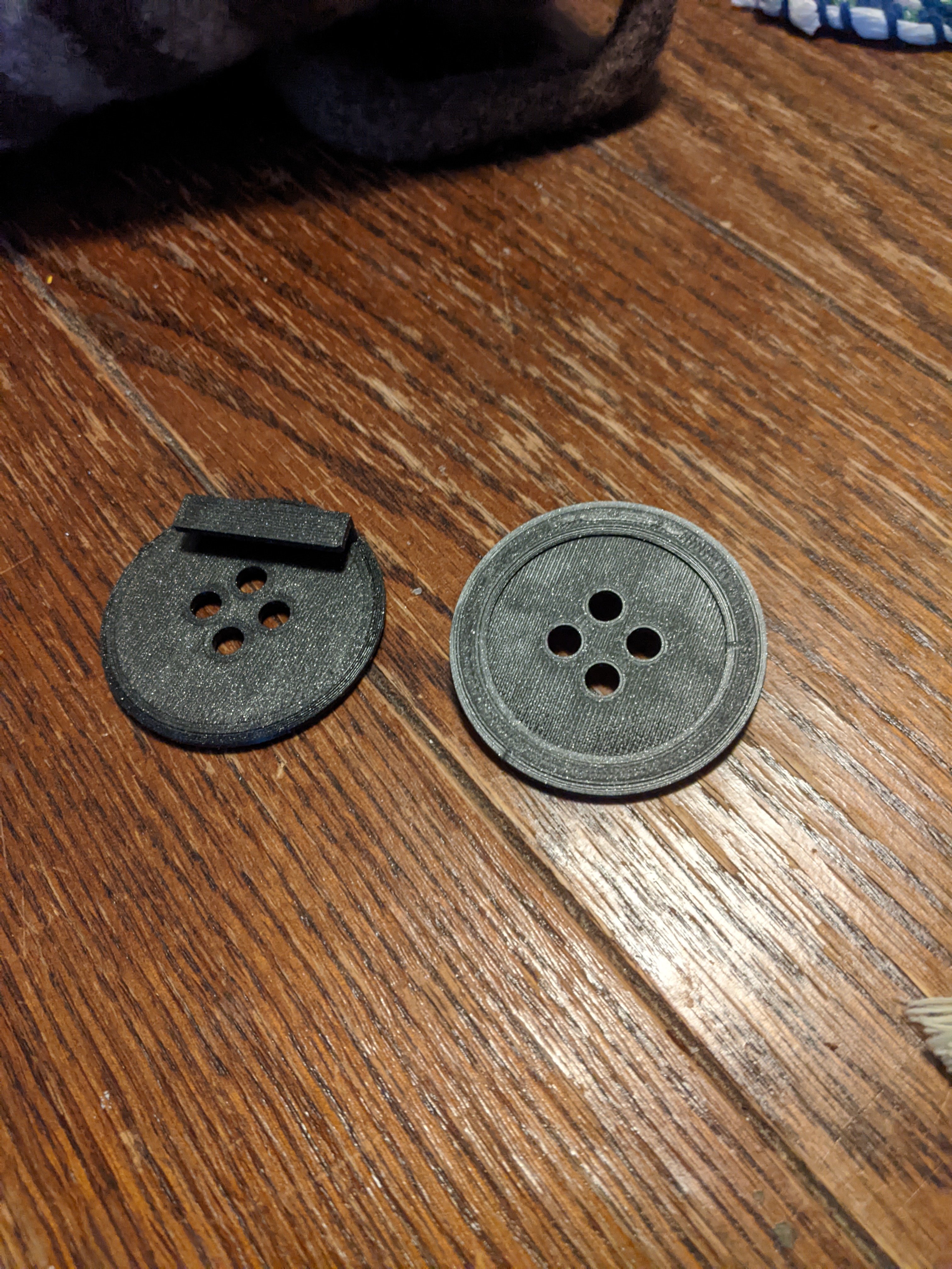 Coraline Button Eyes for glasses por StewBrewer | Descargar modelo STL ...