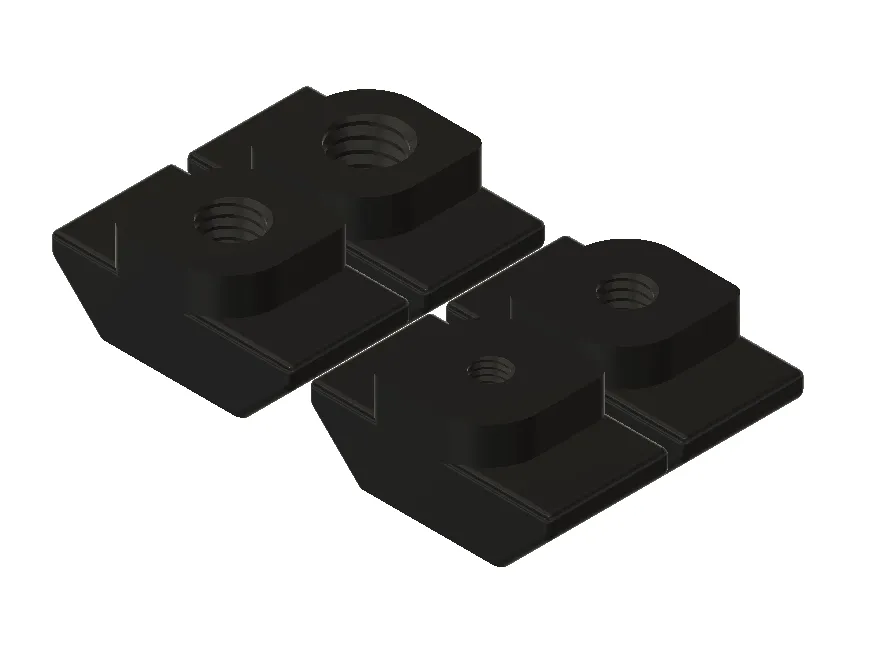 Metric T-Nuts M3-6 by Chris Erno | Download free STL model | Printables.com