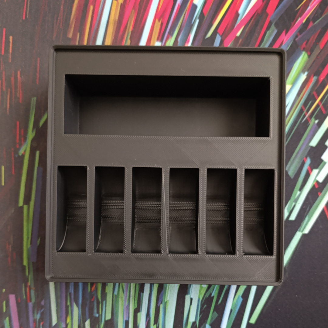 Gridfinity / D110 printer & 6 rolls organizer by Protomodelos ...