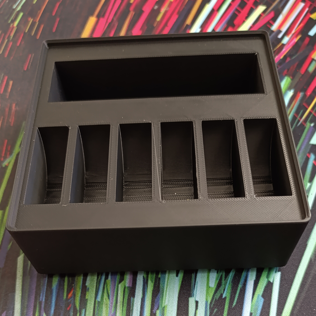 Gridfinity / D110 printer & 6 rolls organizer by Protomodelos ...