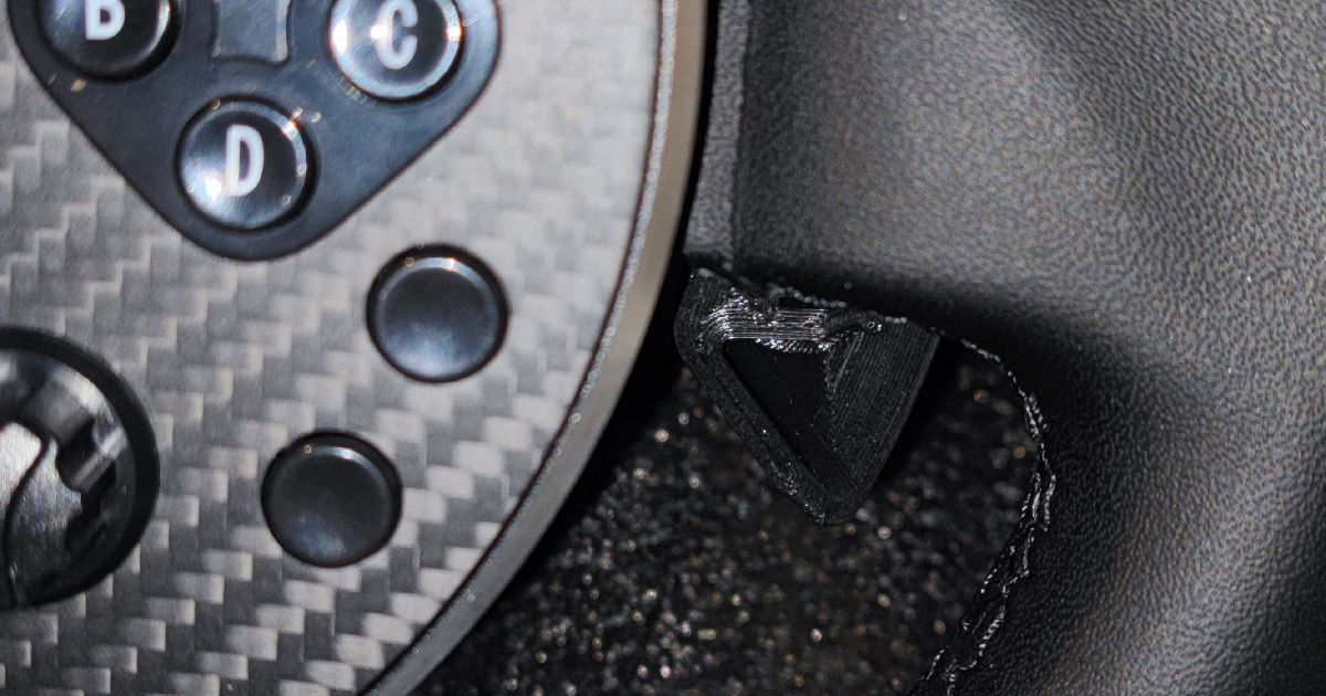 Cammus C5 pedal shifter mod by NicoW | Download free STL model ...