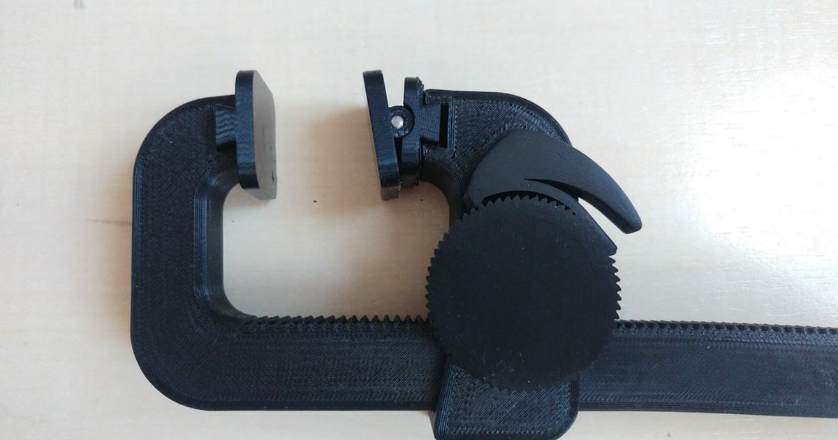 Rocker Pad for Quick Clamp by jonnieZG | Download free STL model ...