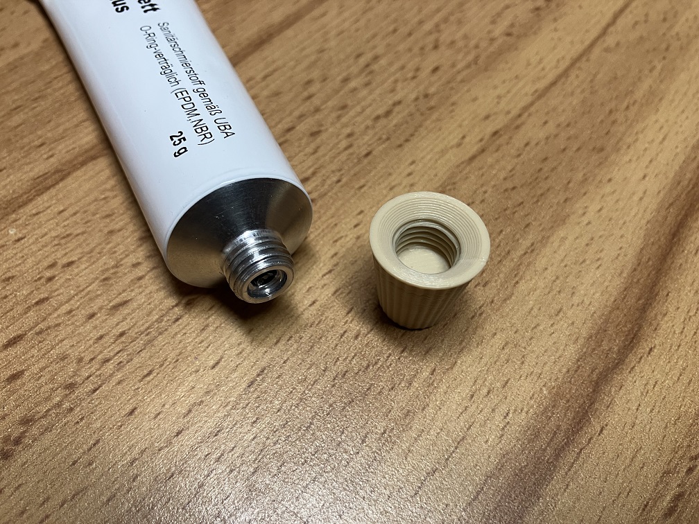 grease tube cap M9 by MK_Design | Download free STL model | Printables.com