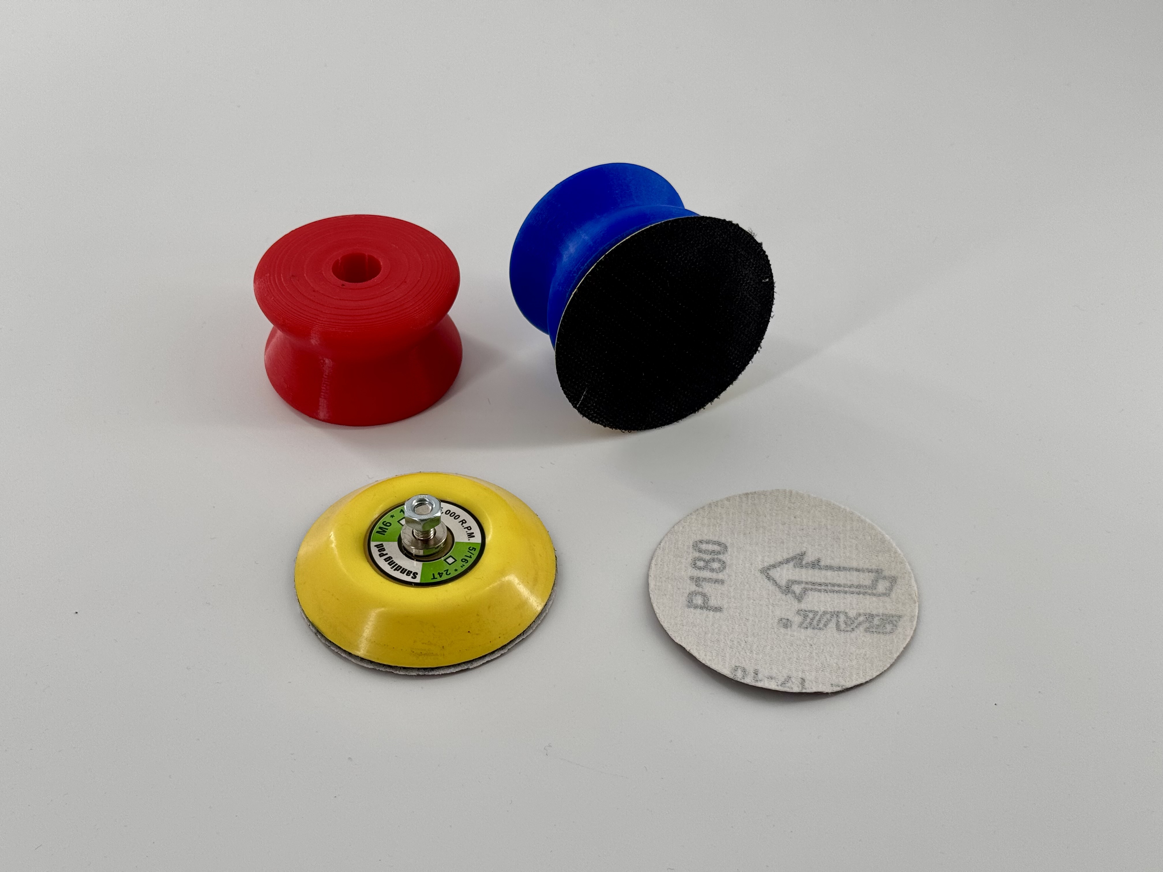 3"/75mm Sanding Pad/Disk Handle by GreaseMonkey | Download free STL ...