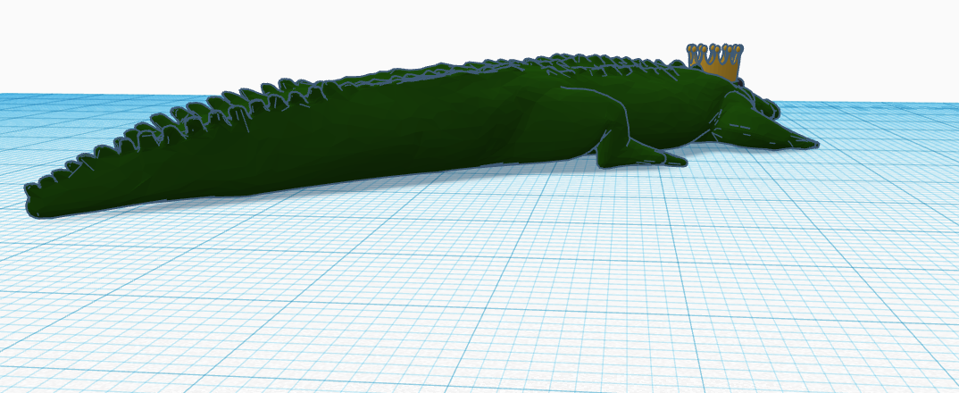 croco-king by creatotair | Download free STL model | Printables.com