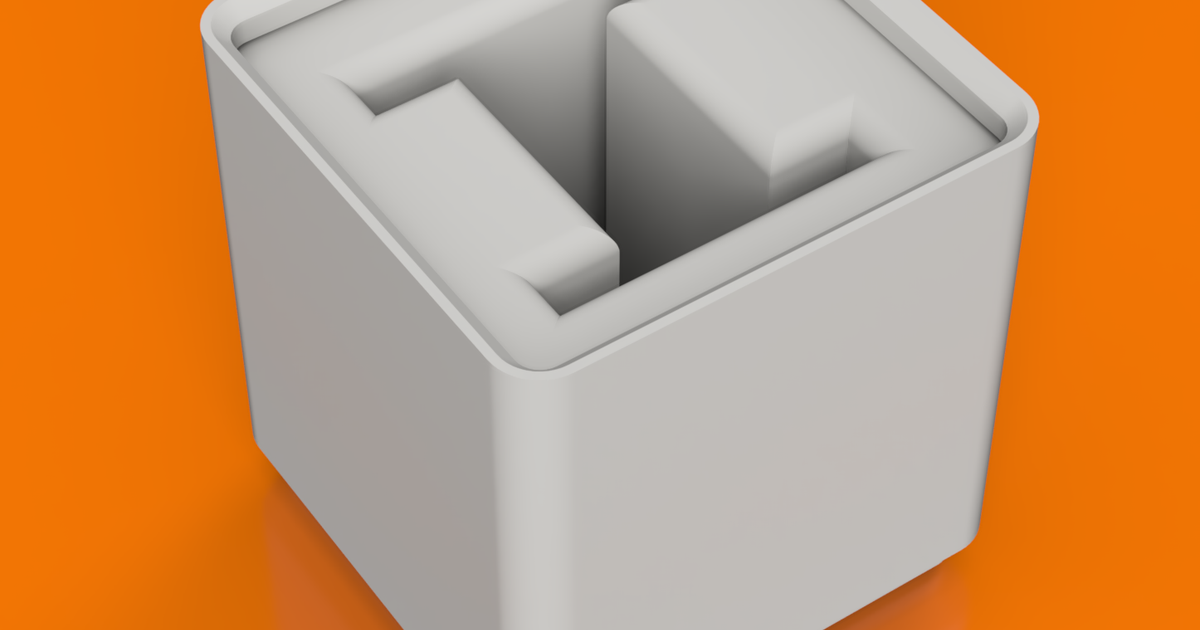 Gridfinity Staple Remover Holder with Magnet Holes by Anthony Patino ...