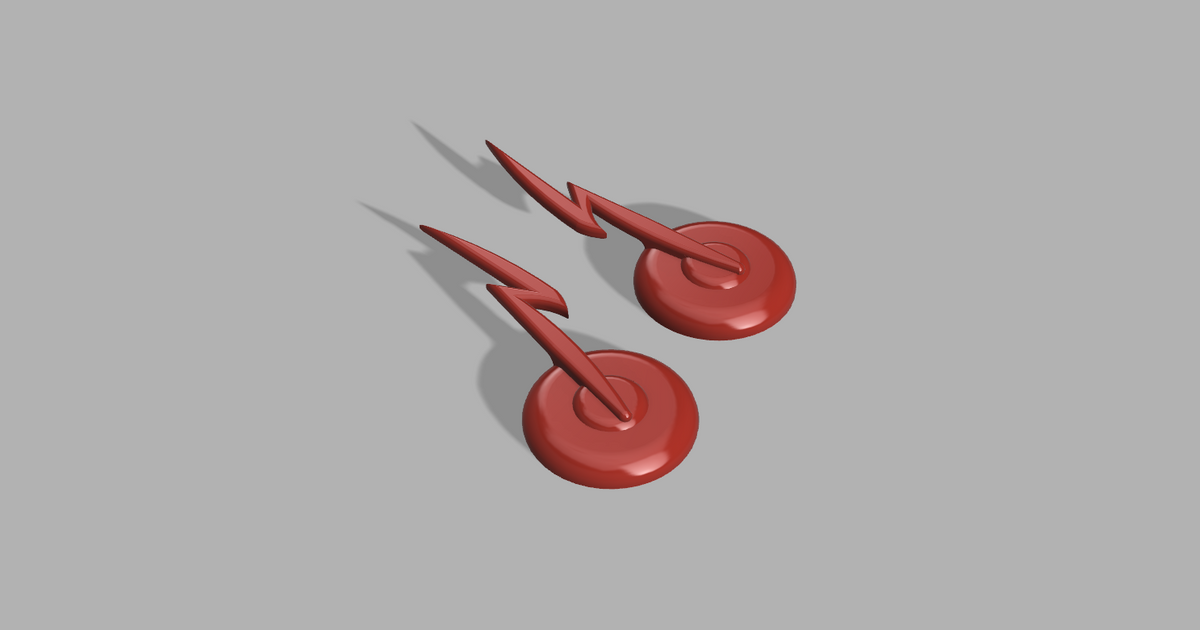 Flash Bolts by Tech_Outreach | Download free STL model | Printables.com