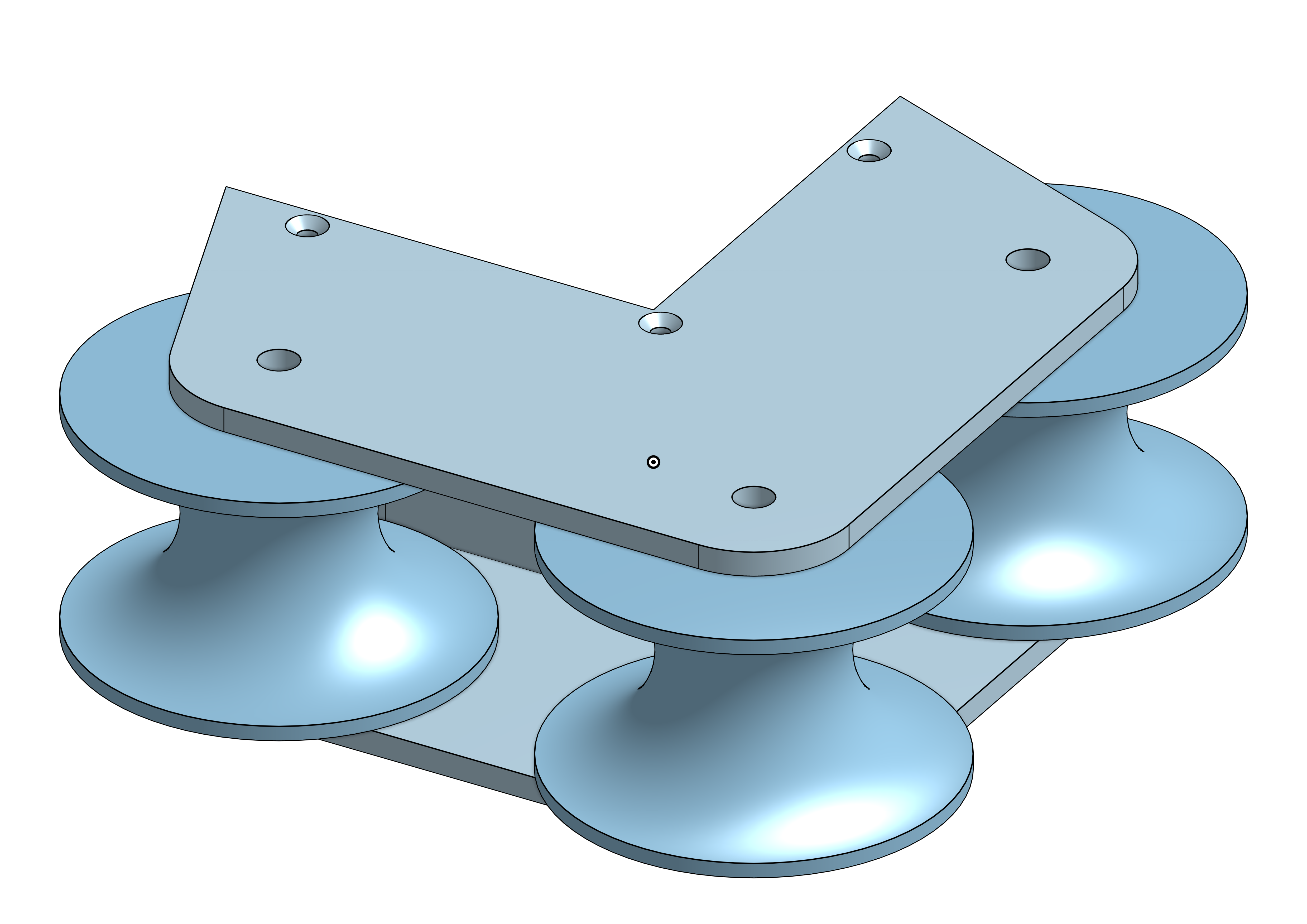 Cable corner roller by Shock | Download free STL model | Printables.com