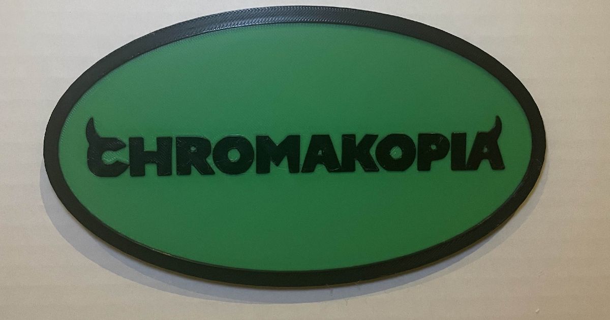 CHROMAKOPIA logo by Lildevi007 | Download free STL model | Printables.com