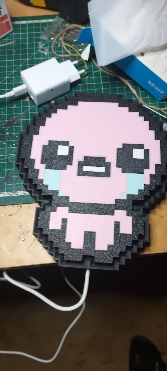Binding of Isaac Lamp by Nocturion777 | Download free STL model ...