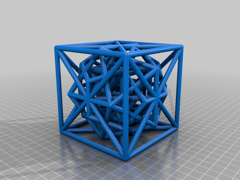 Fractal Tessalation of Platonic Solids by usertogo | Download free STL ...