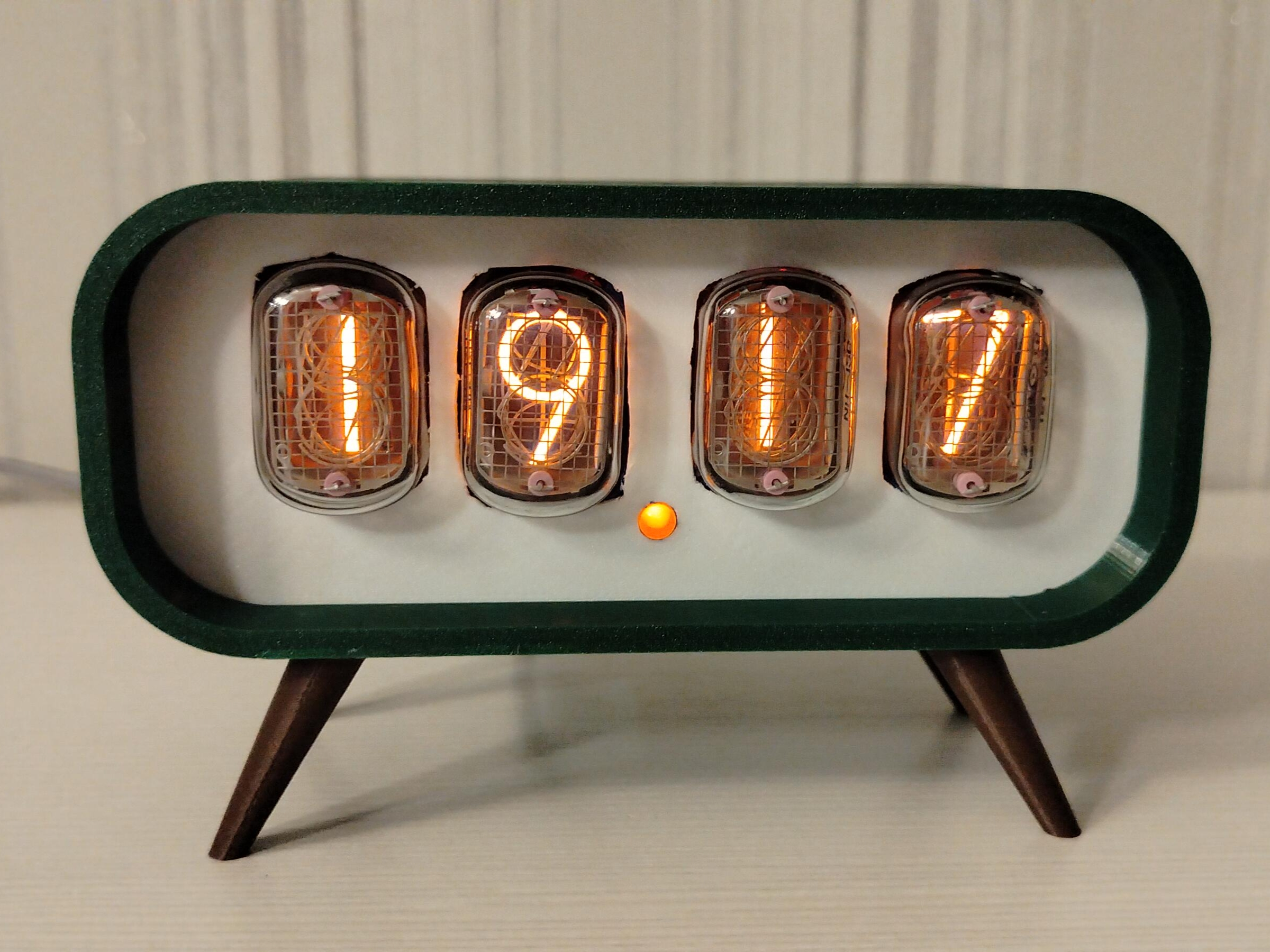 IN-12 Nixie clock by Green parrot | Download free STL model ...