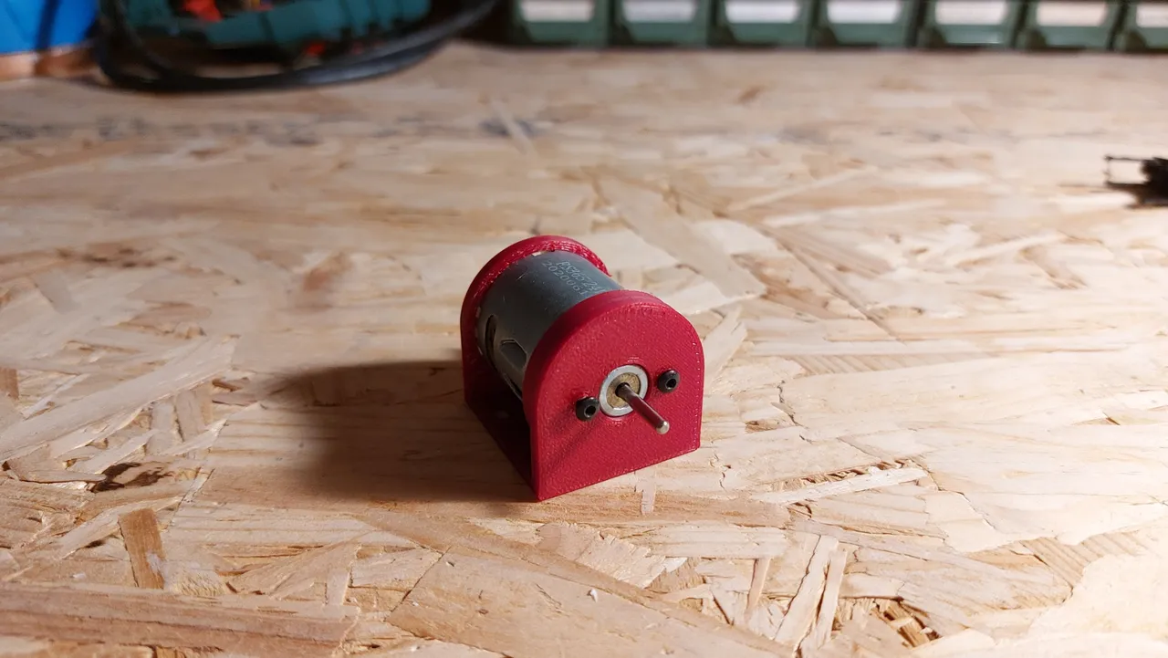Dc motor 360-3045 support by Roary Labs | Download free STL model ...