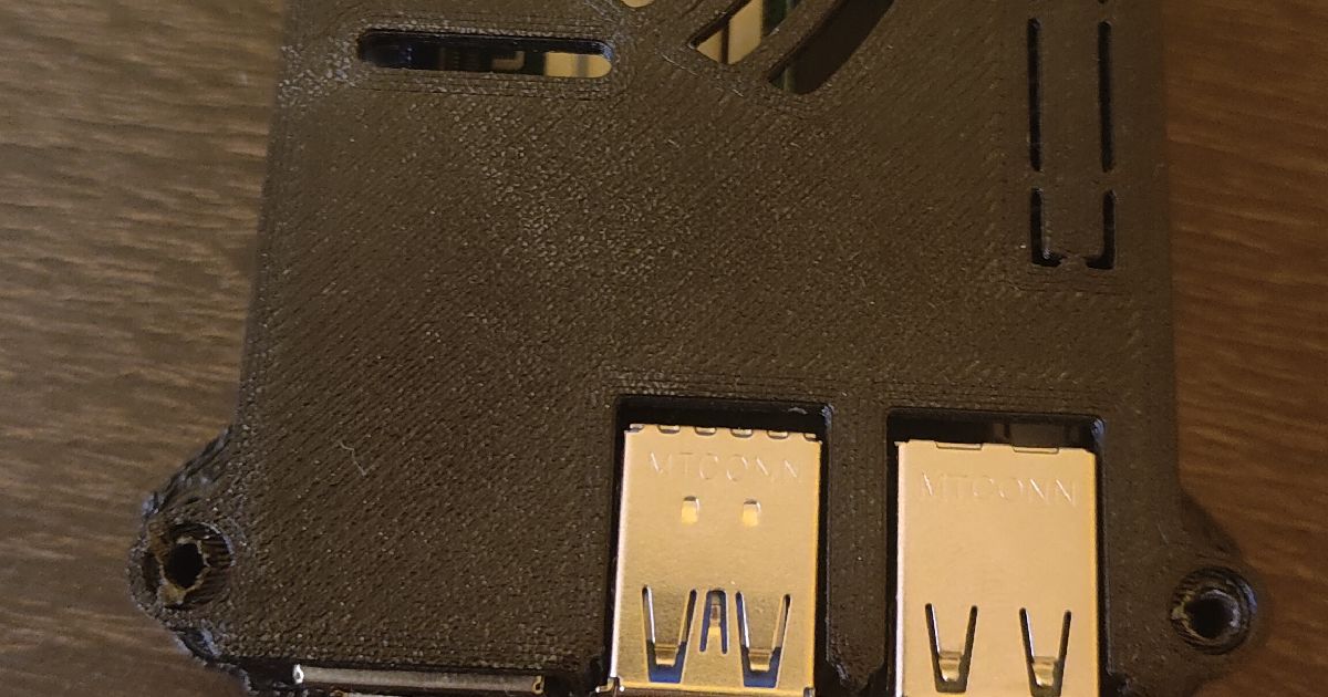 raspberry-pi-5-case - print without supports by crn | Download free STL ...