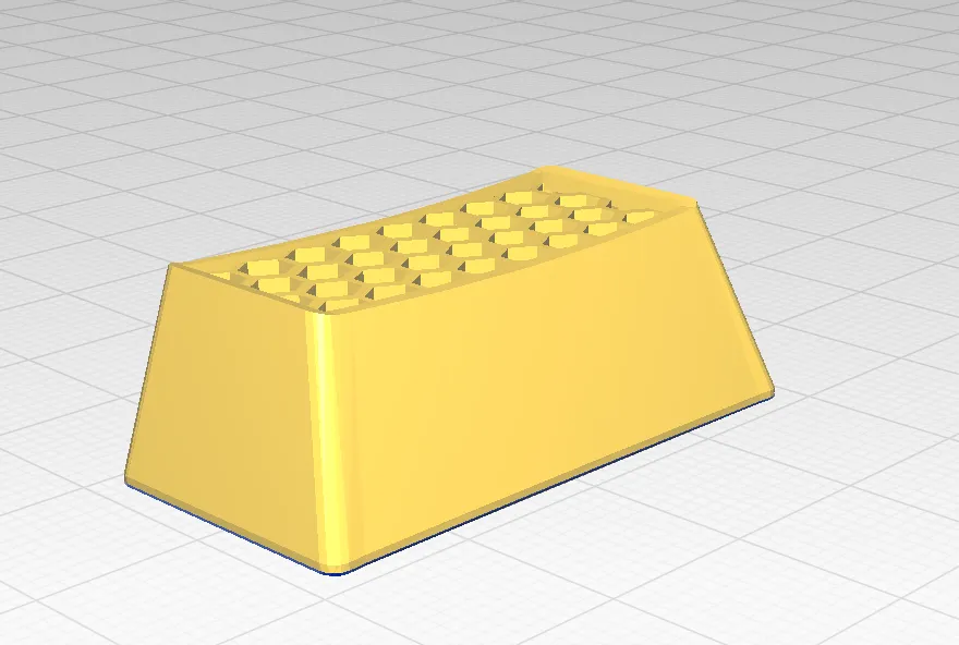 backspace keycap with hexagon top by Design | Download free STL model ...