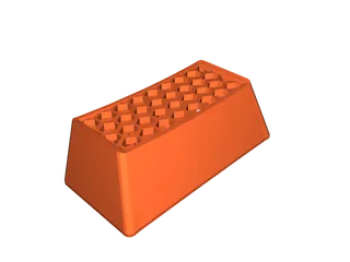 backspace keycap with hexagon top by Design | Download free STL model ...