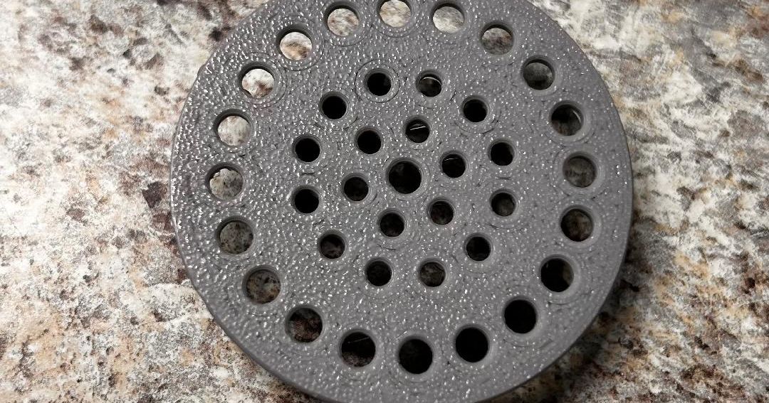shower drain cover by JEANLAGUIRA | Download free STL model ...