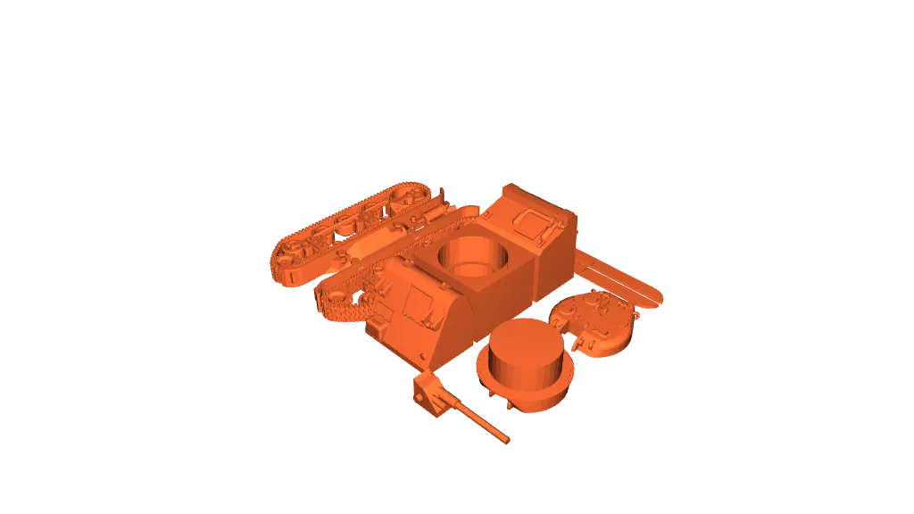 M22 Locust with moving turret and barrel by kuyongcreates | Download ...