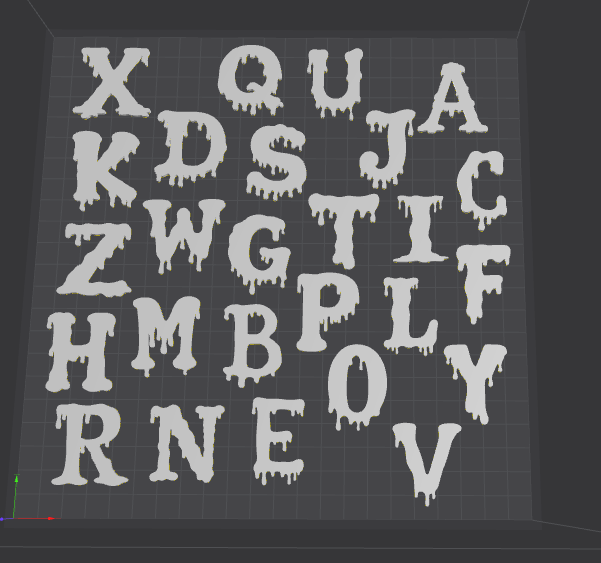 Melting Candle Alphabet Font by Letters For Learners | Download free ...