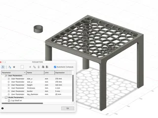 Stackable Cup Shelf (parametric) by Pavel Minar | Download free STL ...