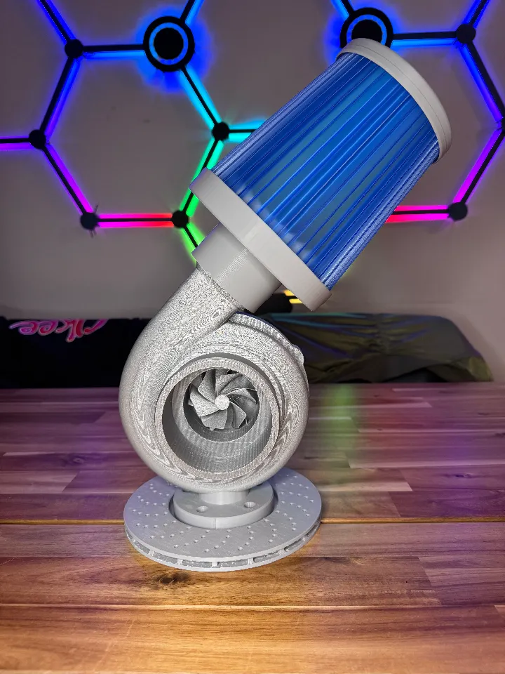 X3D Turbo Table Lamp by DutchWorkX3D | Download free STL model ...