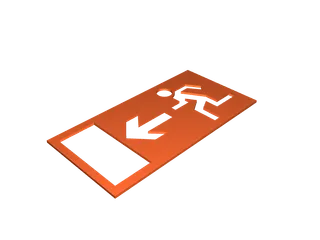 Emergeny exit (germany) by Jasper Niklasch | Download free STL model ...