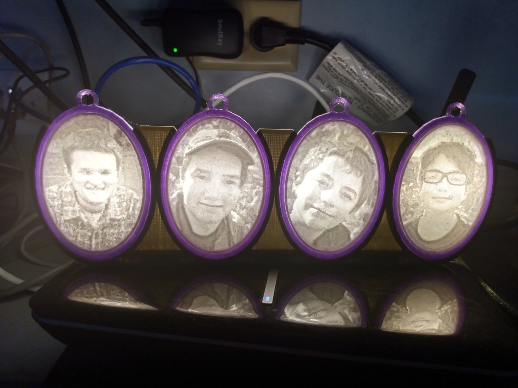 Oval Lithophane Frame by scodyw | Download free STL model | Printables.com