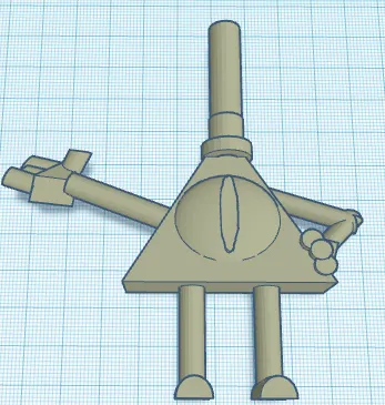 bill cipher by DEERDUDE | Download free STL model | Printables.com