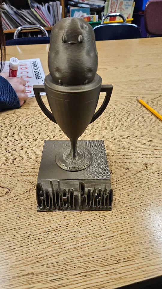 Golden Potato by Benjamin Galagan | Download free STL model ...