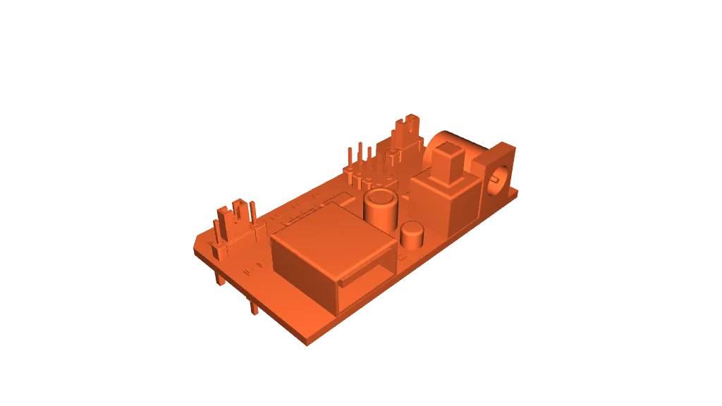 ARDUINO BreadBoard Power Supply by Charly BEGOOD | Download free STL ...