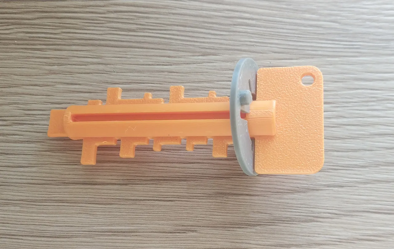 Puzzle - opening the lock with a key by tomas | Download free STL model ...