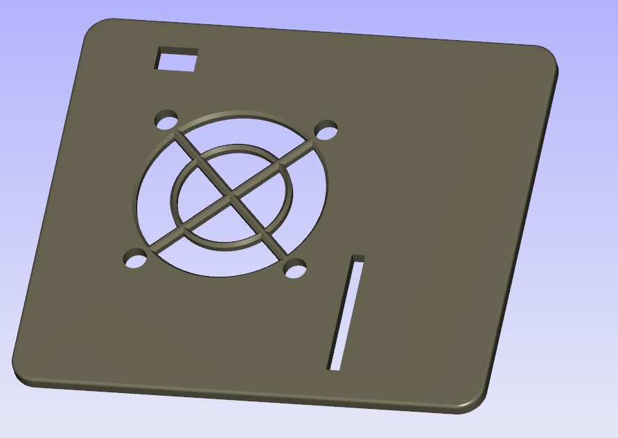 RPi 3A+ Case better Lid by Pteppic | Download free STL model ...