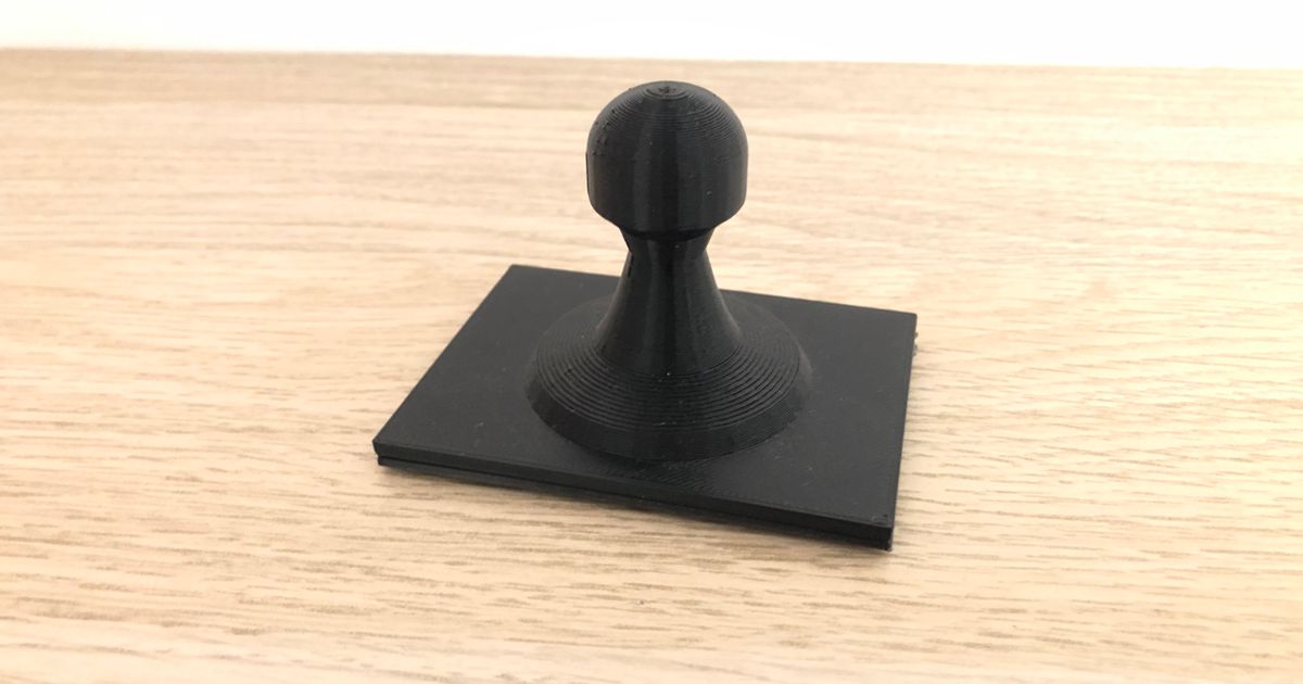 Handle Stamp by Dani Bautista | Download free STL model | Printables.com