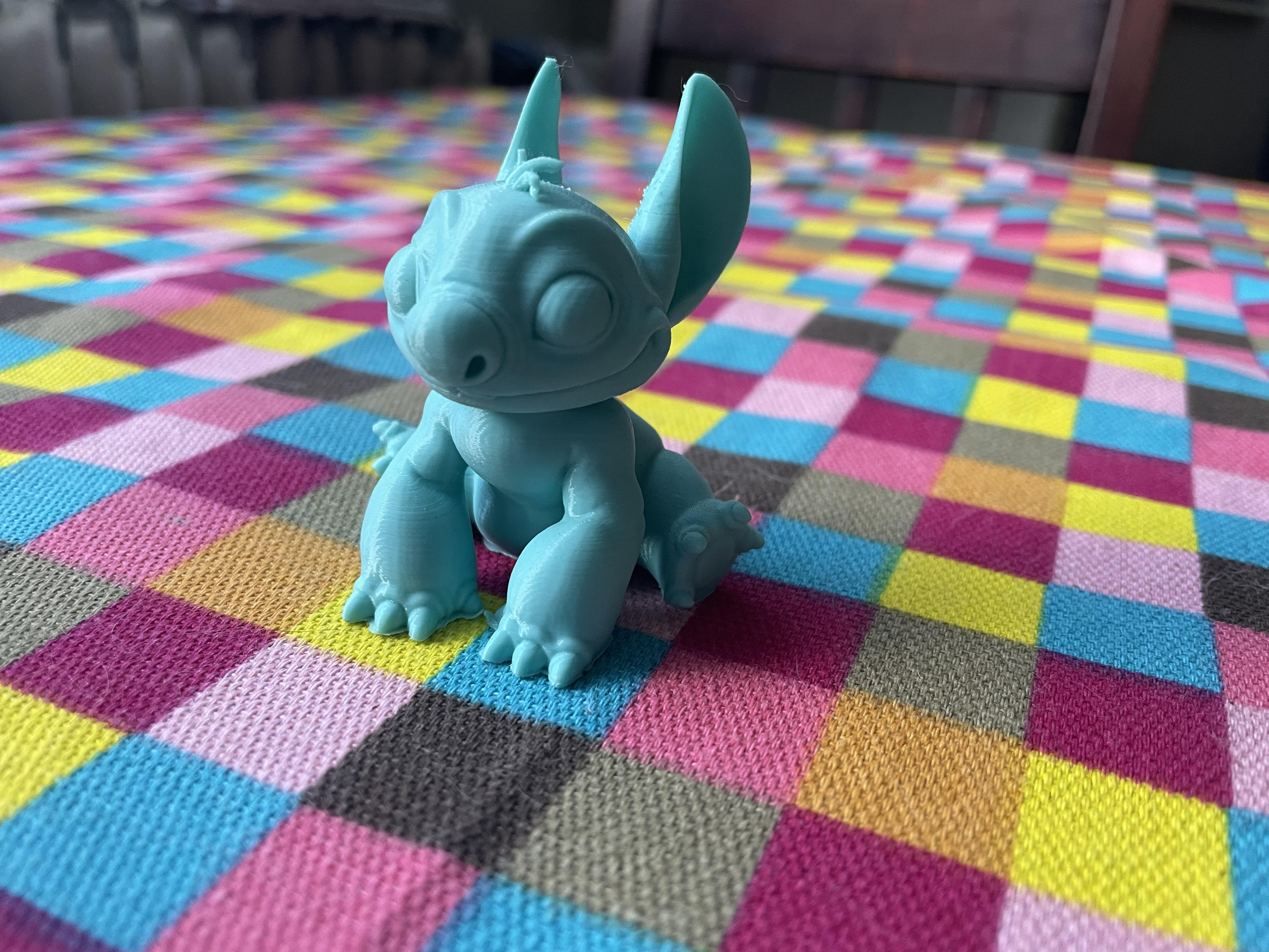 Stitch Disney- easy print by masemenonasaku | Download free STL model ...